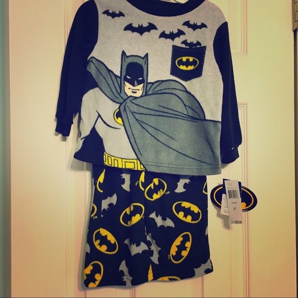 Marvel | Pajamas | Batman Fleece 2 Piece Pjs 2t | Poshmark